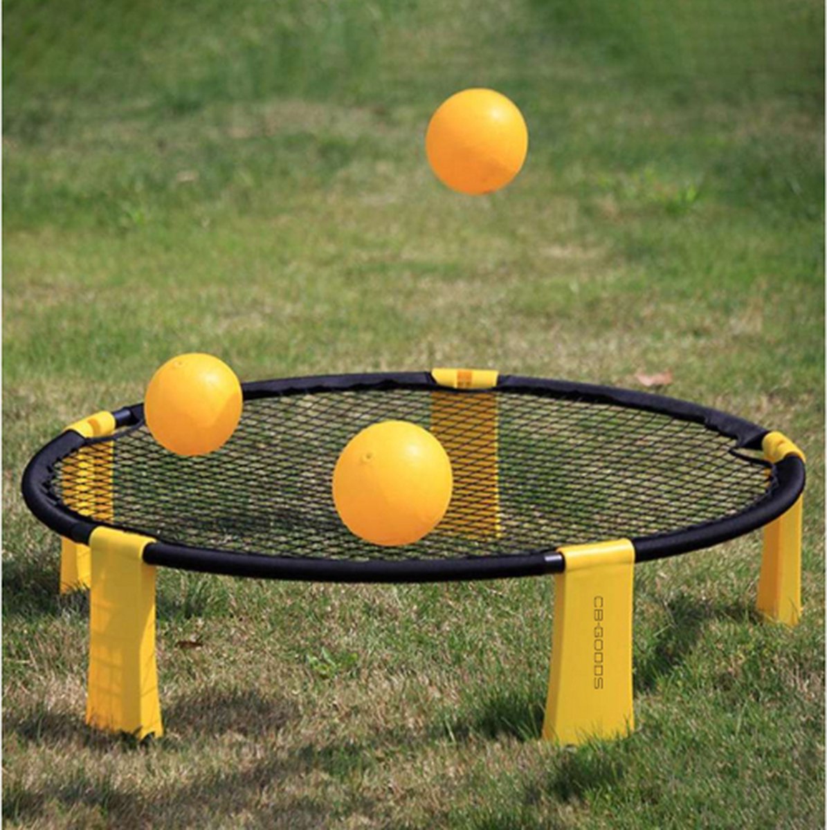 CB-Goods Roundball set - Roundnet - Smashball - 3 ballen - Opbergtas ...