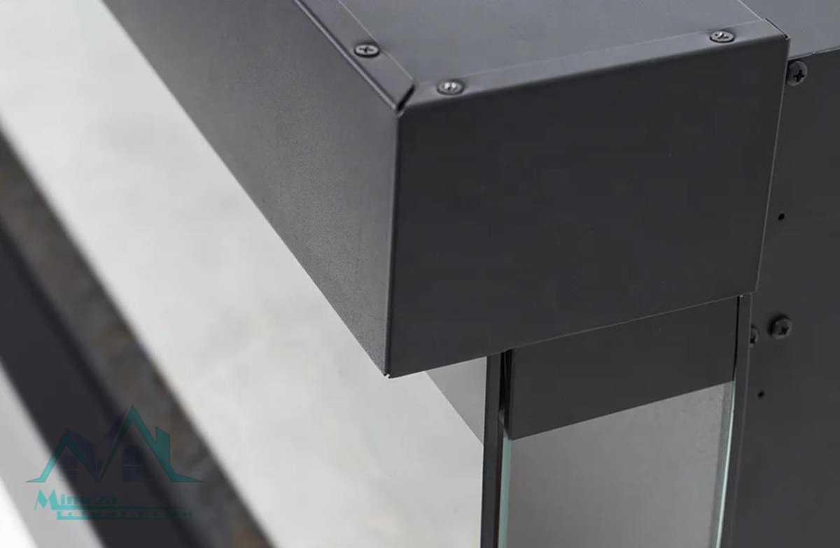 Elektrische 3-zijdige sfeerhaard Mimoza Platina 165cm | bol.com