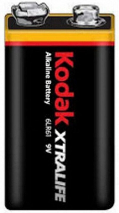 KODAK | Kodak Max Alkaline Battery 9v Lr61 2 Unit | bol