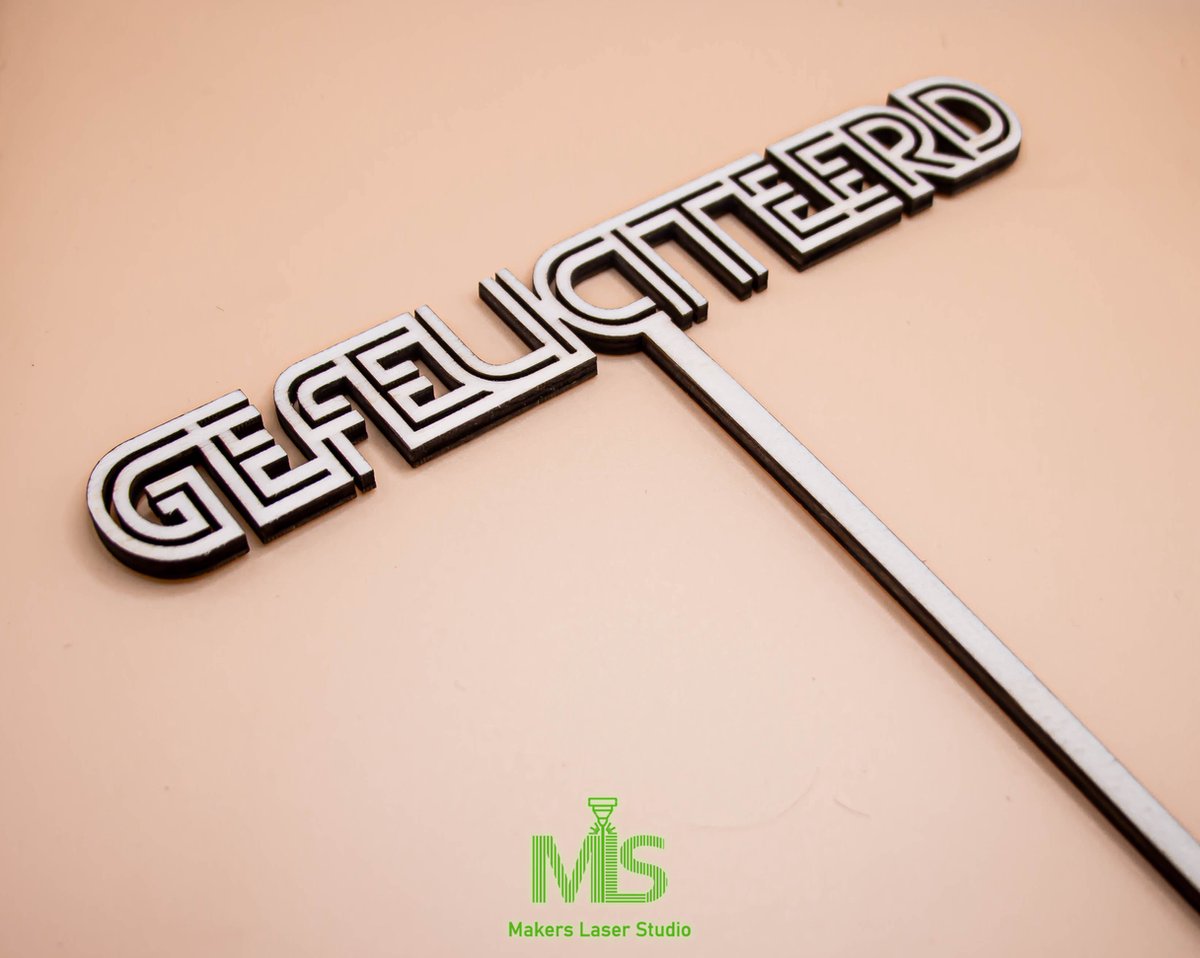 Décoration de gâteau / topper de gâteau de félicitations/ Cake Topper ...