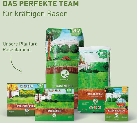 Plantura Gazonzaad Premium, Snelkiemend, 2 kg voor 100 m² | bol