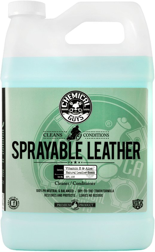 Chemical Guys Sprayable Leather Cleaner & Conditioner In One Gallon | bol