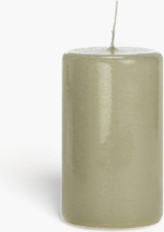 Rustik Lys - Stompkaars 'Glitter' - Linen | bol.com