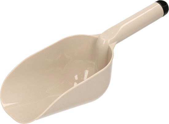 Plasticforte Multifunctionele toepasbare schep - beige - kunststof - 31 ...