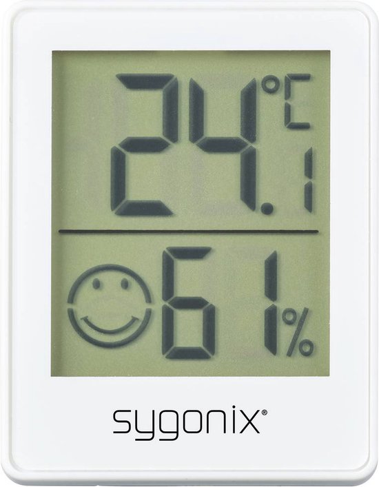 Sygonix Thermo- en hygrometer Wit | bol.com
