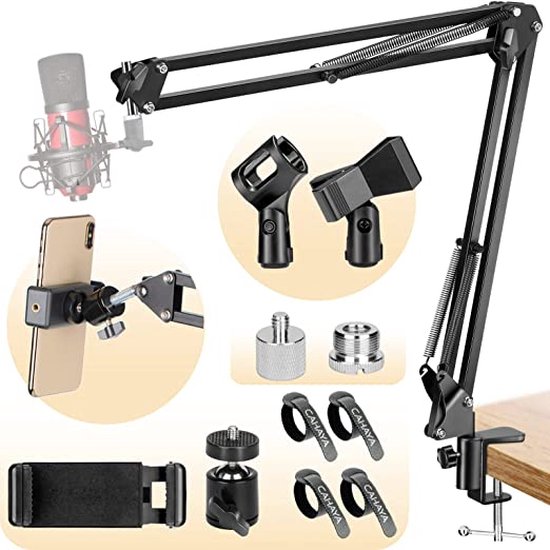 microfoon arm / Microfoon Boom Arm Mic Stand Verstelbare / Microphone ...