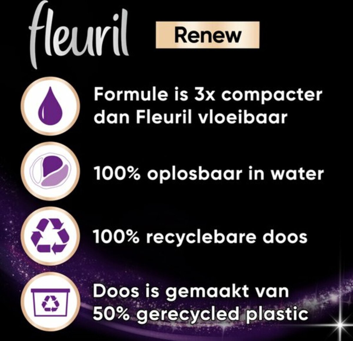 Fleuril Wasmiddel Capsules Renew Zwart - 8 x 15 stuks ...