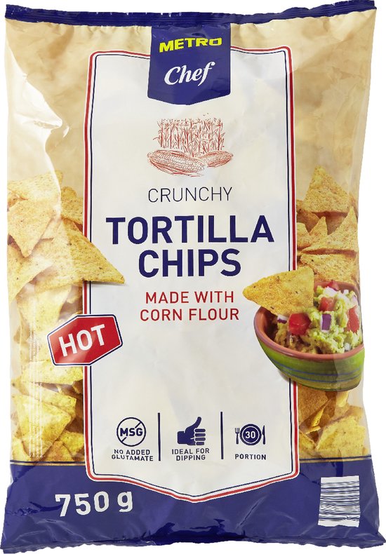 METRO Chef Tortilla chips hot 750 gram | bol.com