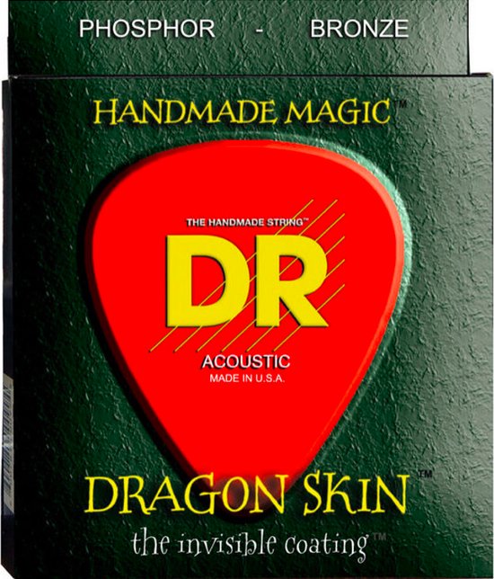 DR DSA-10 - Dragon Skin - Hi-performance Coating - Phosphor Bronze ...