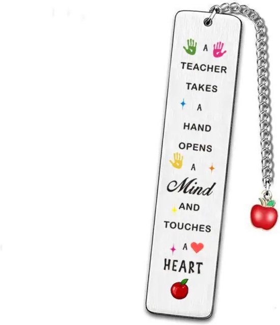 Akyol - boekenlegger - bedankt juf - bedankt meester - school -cadeau ...