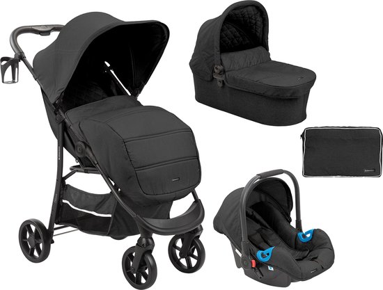 Kikkaboo - Selina Wandelwagen 3-in-1 - Kinderwagen / Buggy / Autozitje ...