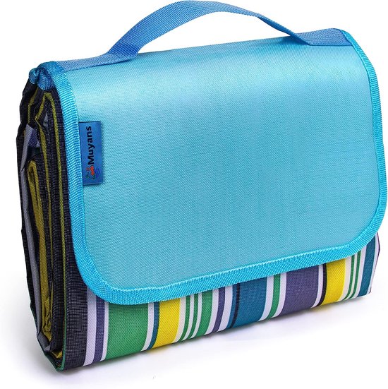 Picknickdeken, XXL, 200 x 200 cm, oversized picknickkleed, waterdicht, opvouwbaar,... | bol