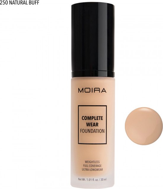 Moira COMPLETE WEAR FOUNDATION 250 NATURAL BUFF | bol