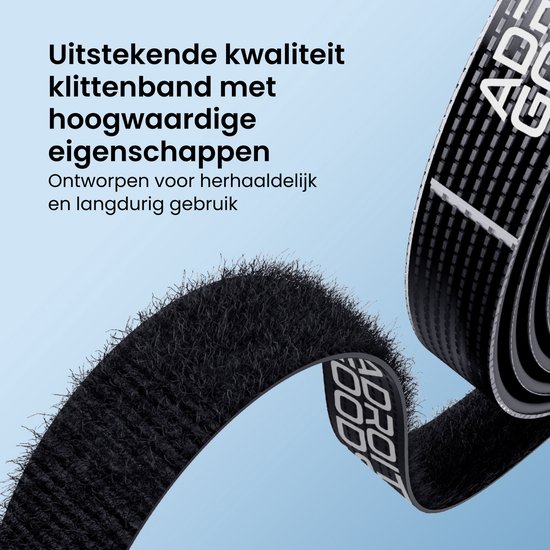 AdroitGoods Herbruikbare Kabel Organiser - Klittenband Kabelbinders ...