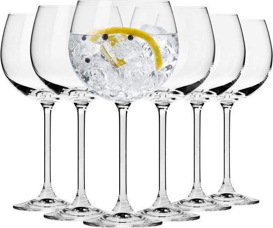 Wijnglas Set van 6 Stuks | 480 ml | Venezia Collectie | Ideaal voor Thuis, Restaurant,... | bol