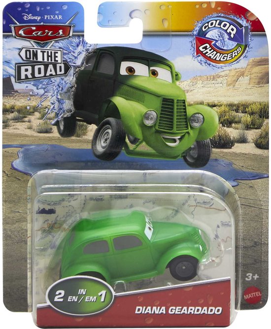 Disney Cars auto Diana Geardado Cars movie On The Road voertuig Color ...