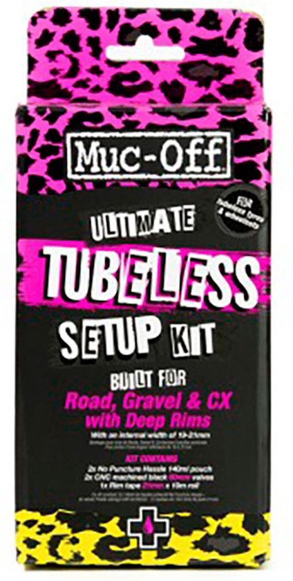 Muc-Off Ultimate Tubeless Setup Kit XC/Gravel | bol.com
