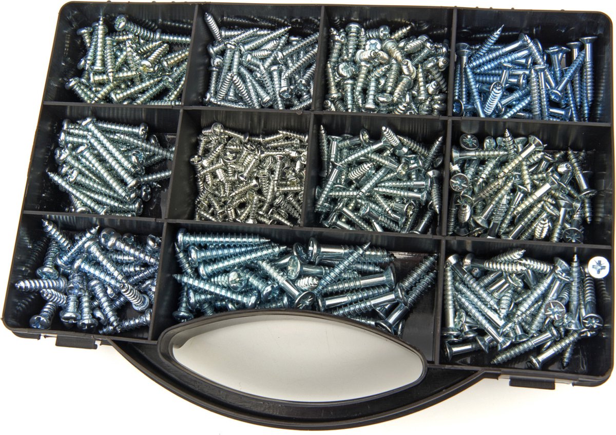 545 Delige Schroeven Assortimentsdoos | bol.com