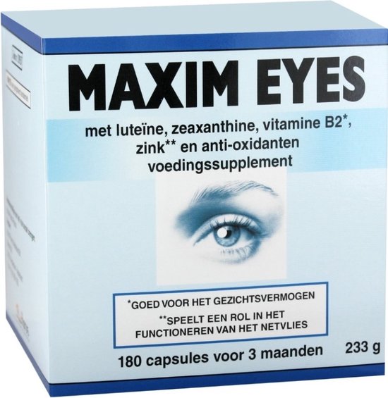 Sanmed Maxim Eyes 180 capsules | bol.com