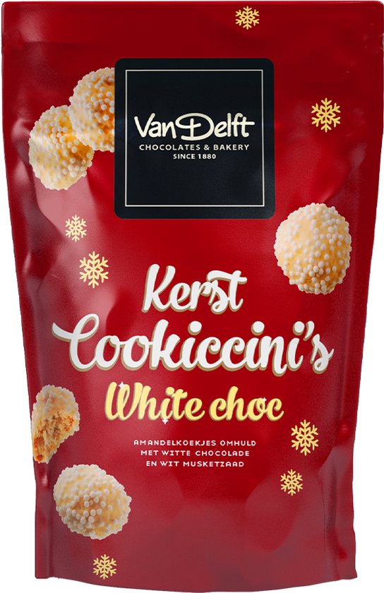 Van Delft - Cookiccini Snowballs - Italiaans Amandelkoekje - Witte ...