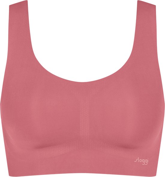 Sloggi Zero Feel Top met vulling - naadloze bh - M - Roze. | bol