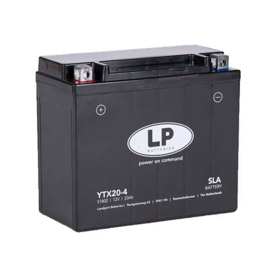 LANDPORT (LP) SLA YTX20-4 AGM MOTOR ACCU 12 VOLT 18 AH (51802 - MS ...