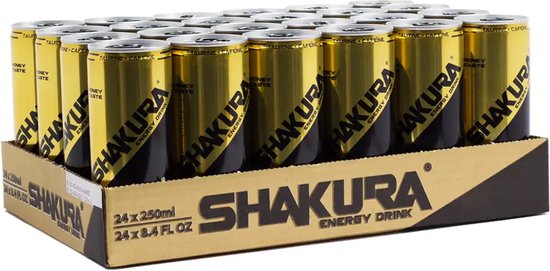 Shakura Energy Drink 24 X 250ML (Wordt per 24 verkocht) | bol