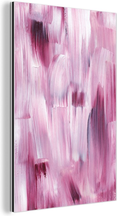 Wanddecoratie Metaal - Aluminium Schilderij Industrieel - Kleuren ...