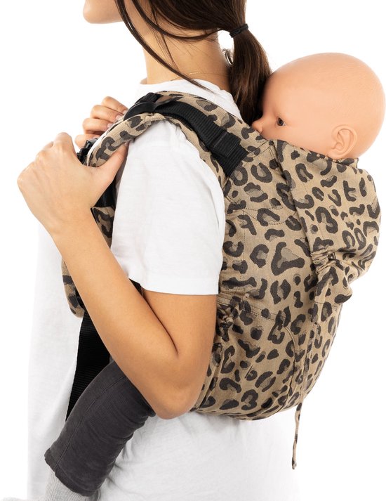 Fidella Onbuhimo - Ergonomische Rugdrager voor peuters- Leopard - goud ...