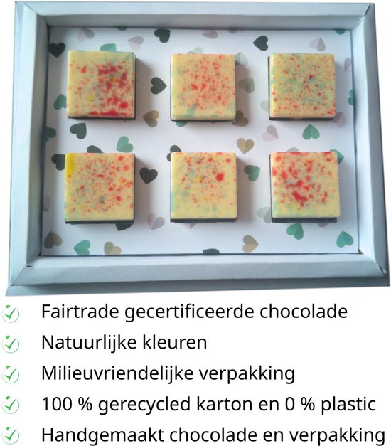 Chocoladecadeau - Fairtrade chocolade - Verjaardag chocolade ...