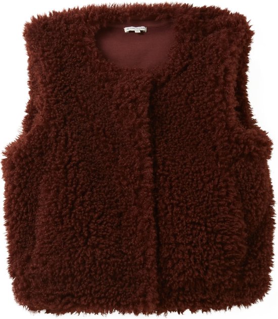 TOM TAILOR Sweatshirt teddy vest Dames Vest - Maat S | bol