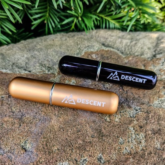 Descent | Hervulbare Parfumflesjes | 5ml | Goud | Parfum Verstuiver ...