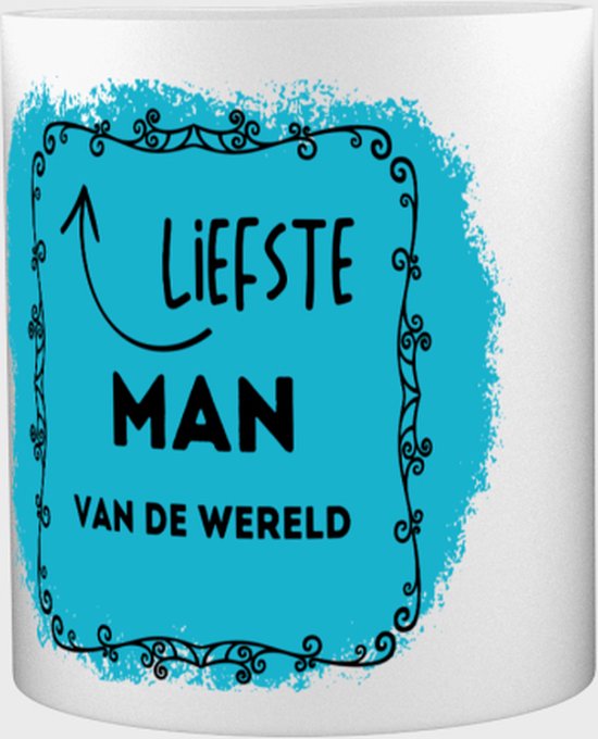 Akyol - liefste man van de wereld Mok met opdruk - vriend/vriendin - de ...
