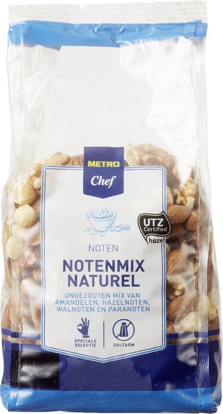 METRO Chef Notenmix naturel ongezouten zak 750 gram | bol.com
