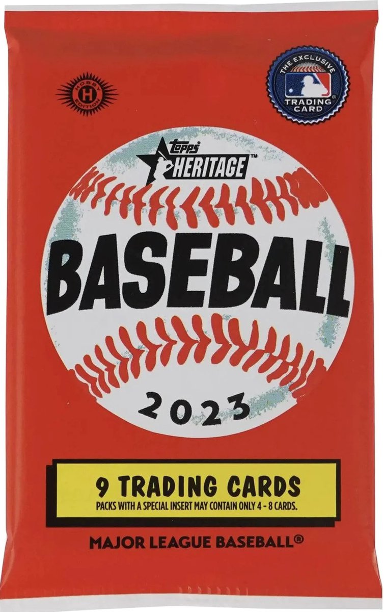 Topps Heritage Baseball 2023 MLB Booster | Games | bol