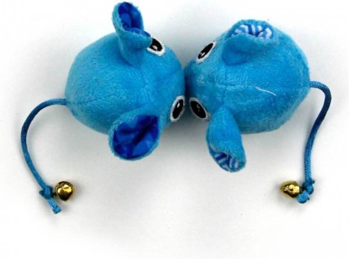 AFP Modern Cat Tinkly Twins Blauw - Speelmuizen | bol