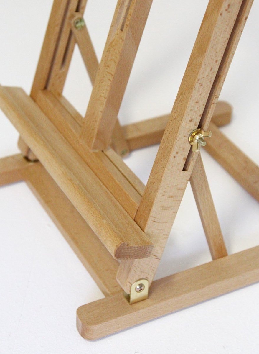 Grote tafel ezel T-60 gemaakt van beukenhout FSC, voor ezels tot 60 cm ...