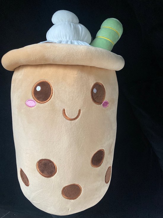 Boba Bubble tea - Pluche knuffel - 35/40 cm - Tik Tok - Tiktok ...
