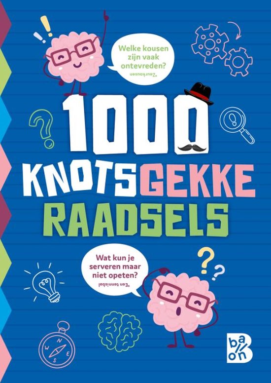 Raadselboeken 1 - 1000 knotsgekke raadsels | 9789403230283 | Boeken ...