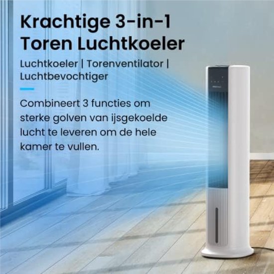 Bolture Mini Airco - Airconditioning Zonder Afvoerslang - Aircooler met ...