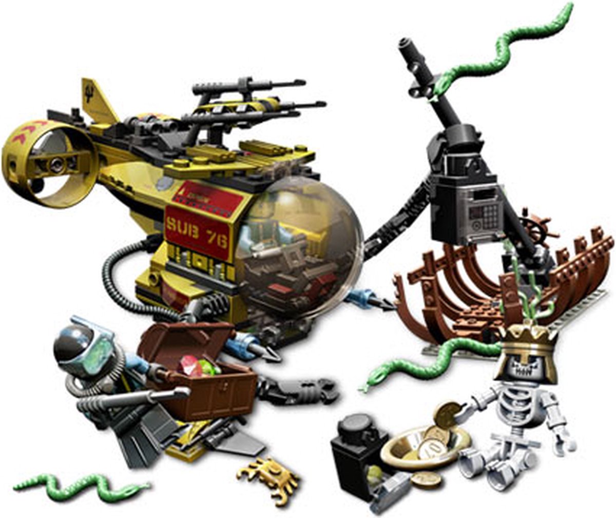 Lego Aqua Raiders The Shipwreck - 7776 | bol.com