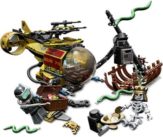 Lego Aqua Raiders The Shipwreck - 7776 | bol