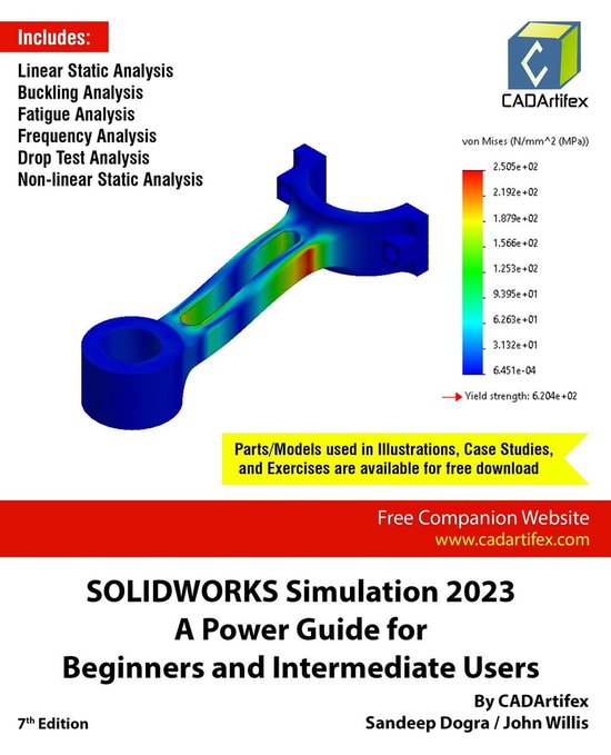 SOLIDWORKS Simulation 2023: A Power Guide for Beginners and ...
