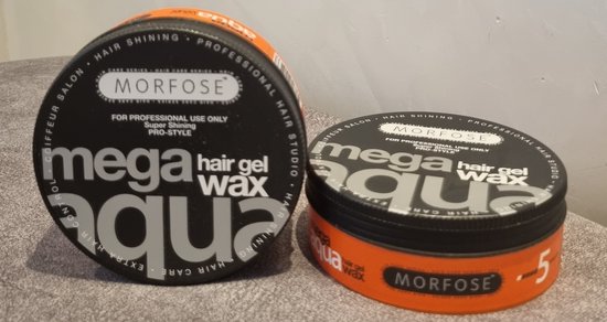 Morfose / Mega Aqua / Hair Gel Wax 2 x 150 ml | bol