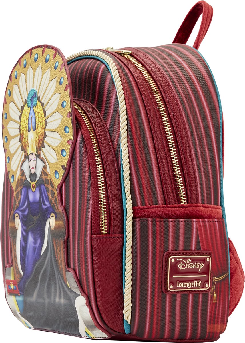 Loungefly: Disney Snow White - Evil Queen Throne Mini Backpack | bol.com