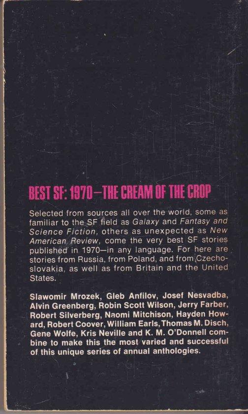 Best SF: 1970, Anthology | 9780425020876 | Boeken | bol