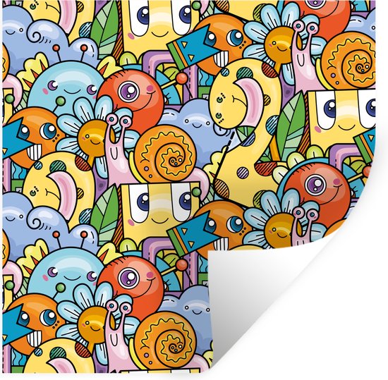 Muurstickers - Sticker Folie - Design - Dieren - Bloemen - Grappig ...