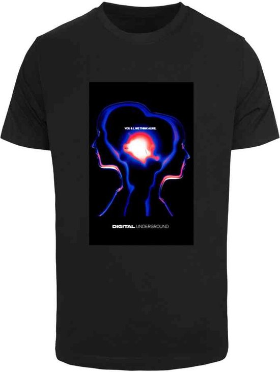 Mister Tee - Digital Underground Heren T-shirt - XL - Zwart | bol