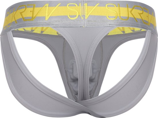 Sukrew V-Thong Grijs - Maat L - Herenstring - String Jockstrap ...