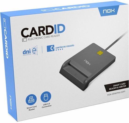 Card Reader Nox Black USB Connection | bol